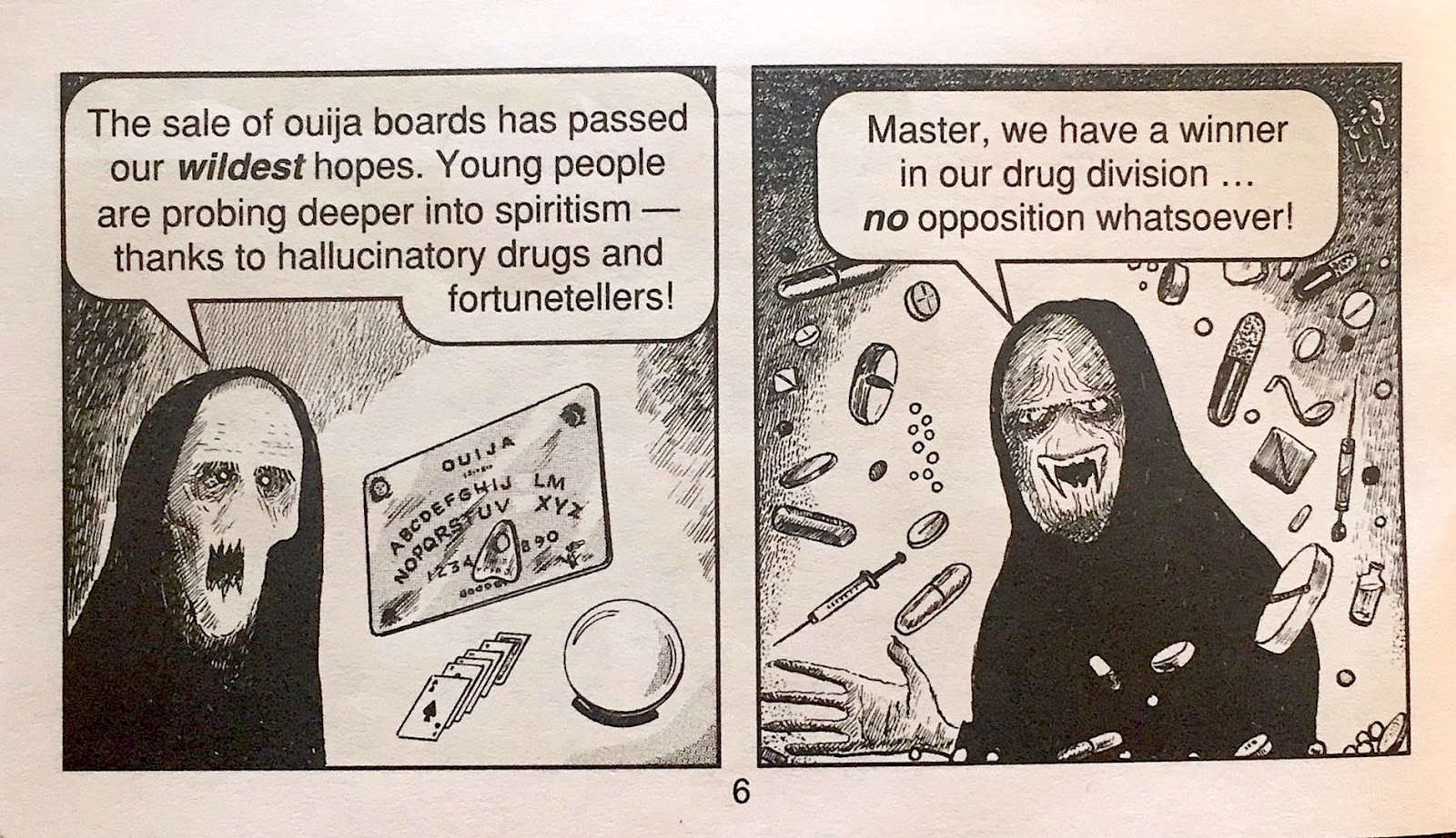 Weird Science DC Comics: Chick Tract # 045: Bewitched? Review