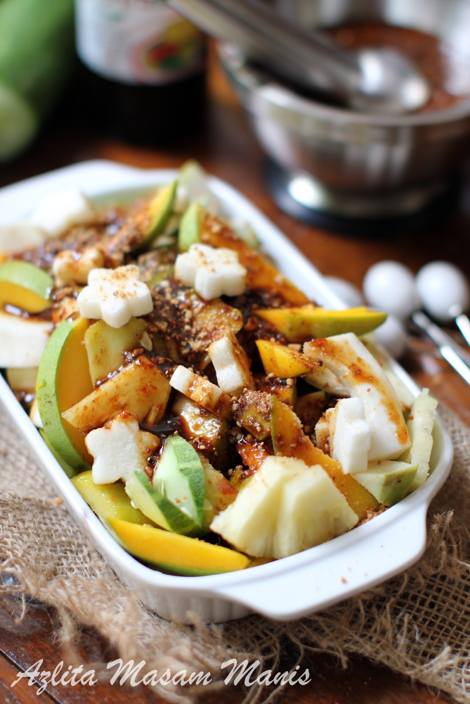 ROJAK BUAH - masam manis