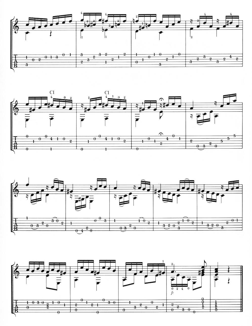 Phoe Aye: 39 Progressive solos for classical guitar with tablature