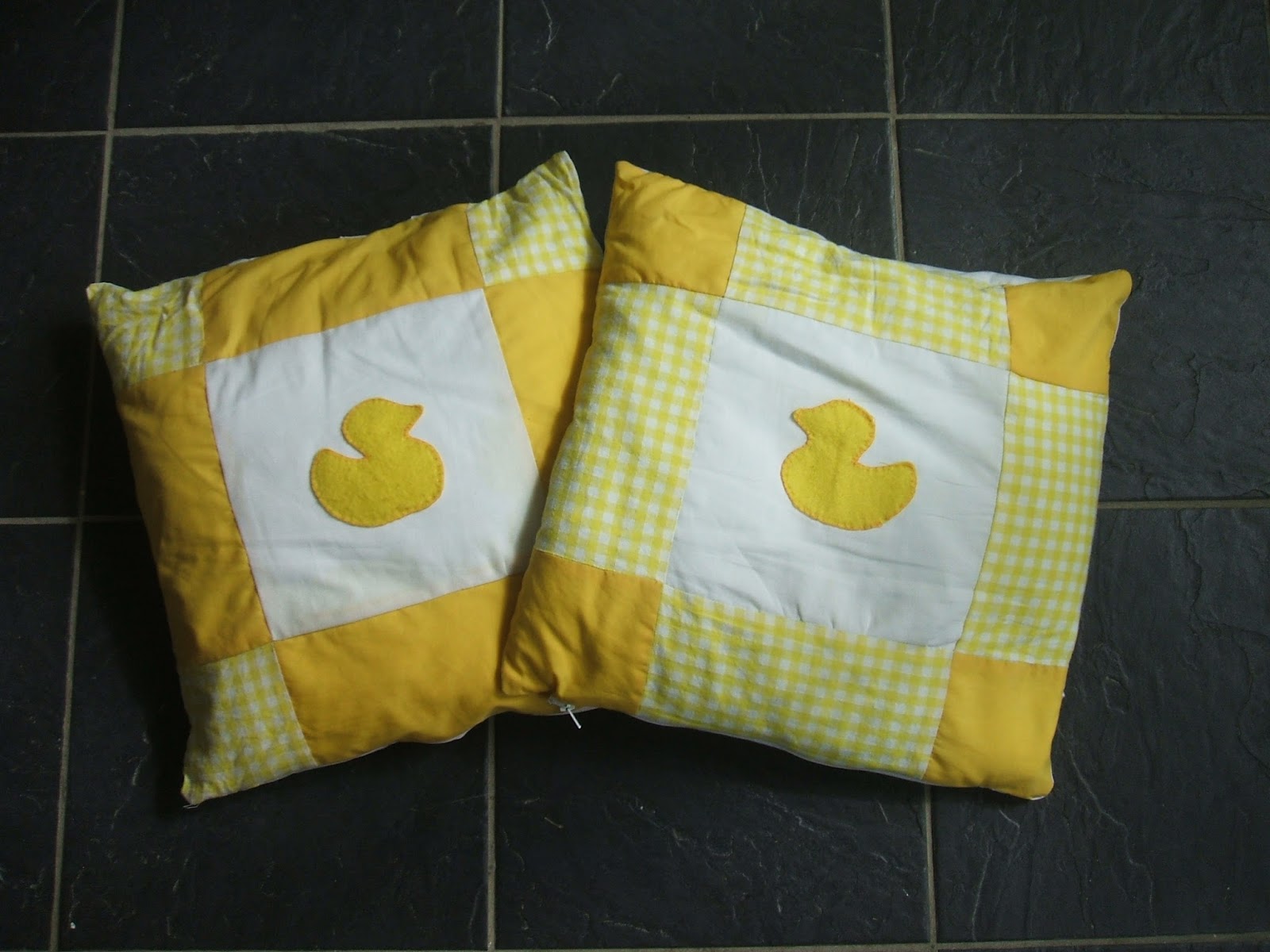 I made it myself!: Duck Cushions