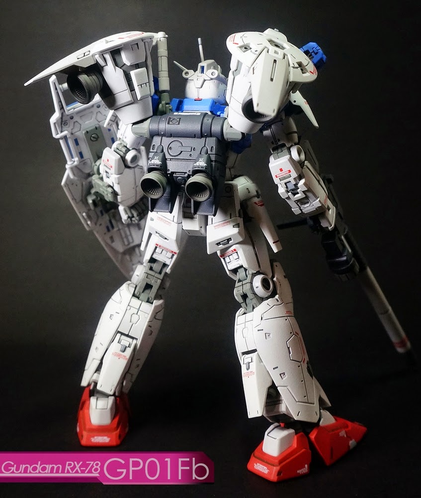 Custom Build: RG 1/144 Gundam GP01 FB Full Burnern "Detailed"