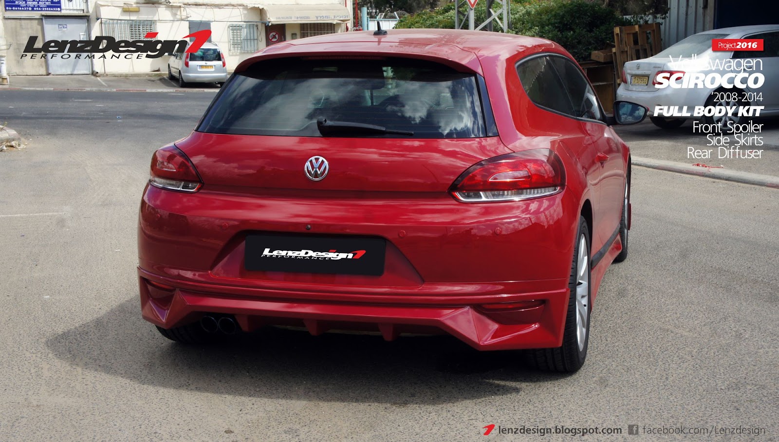 VW Scirocco Bodykit Lenzdesign 2008-2014