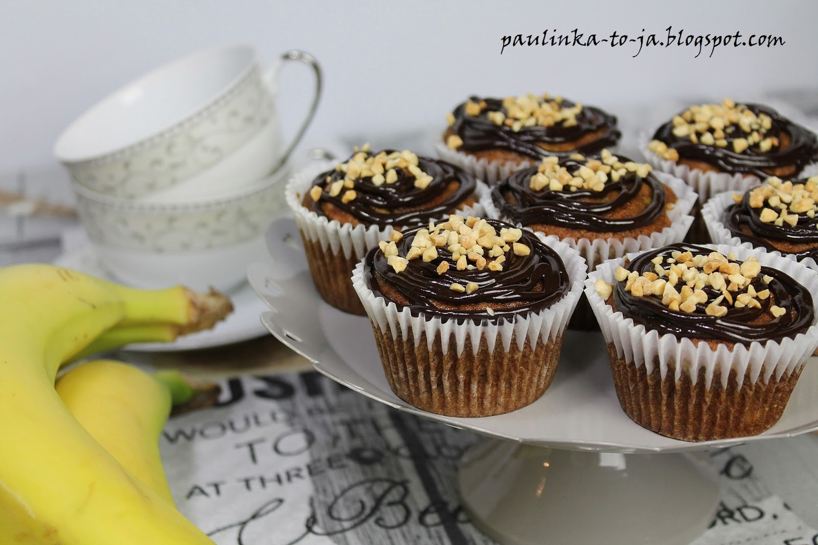 Smak mojej kuchni...: Muffiny bananowe