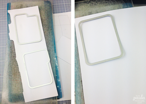 Paula Pascual: Mini notepad using die cutting
