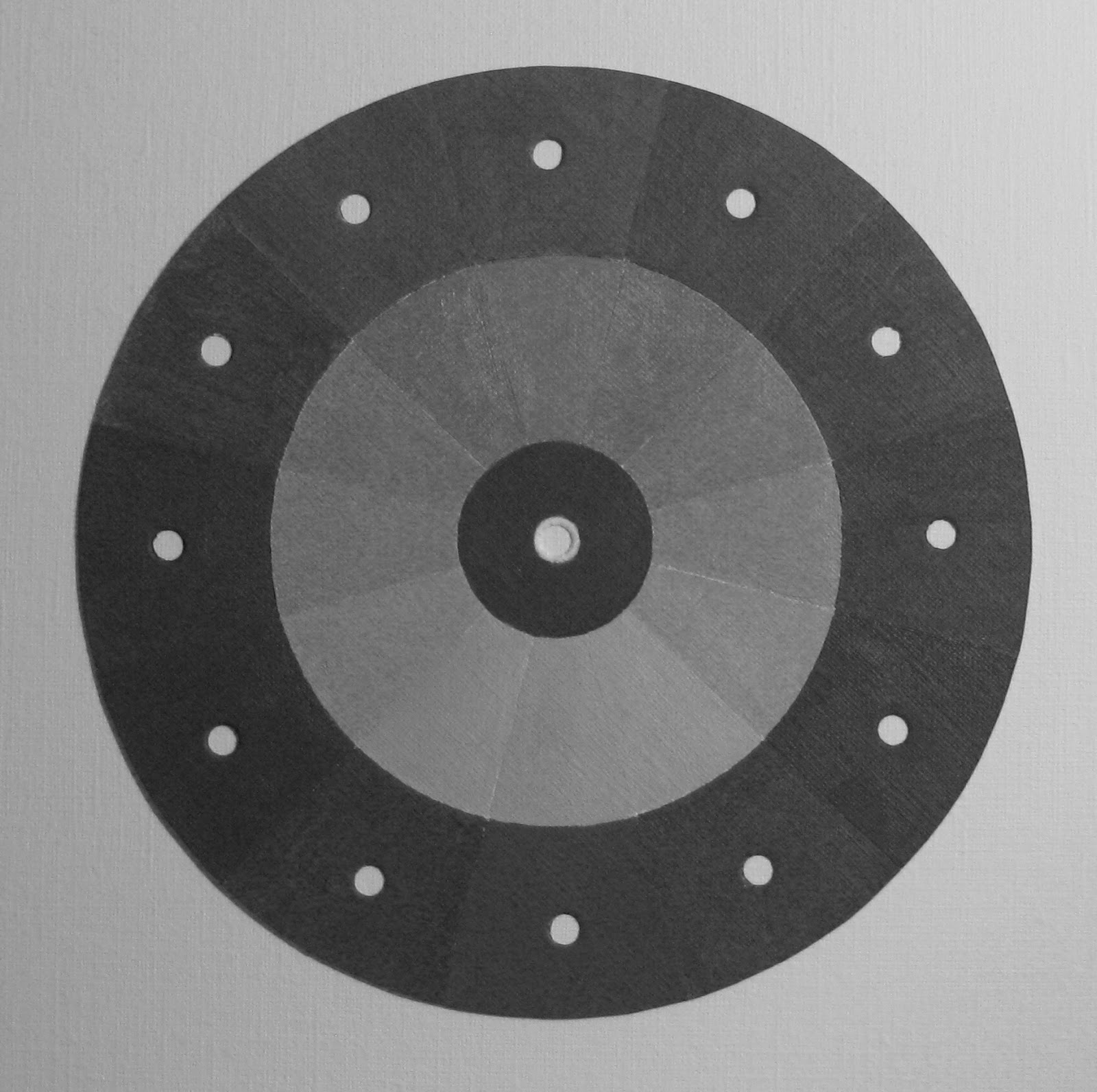 Probablemente pintura: La rueda de colores