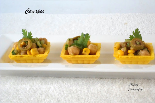 How to make canapes | Indian style canapes | The food factory
