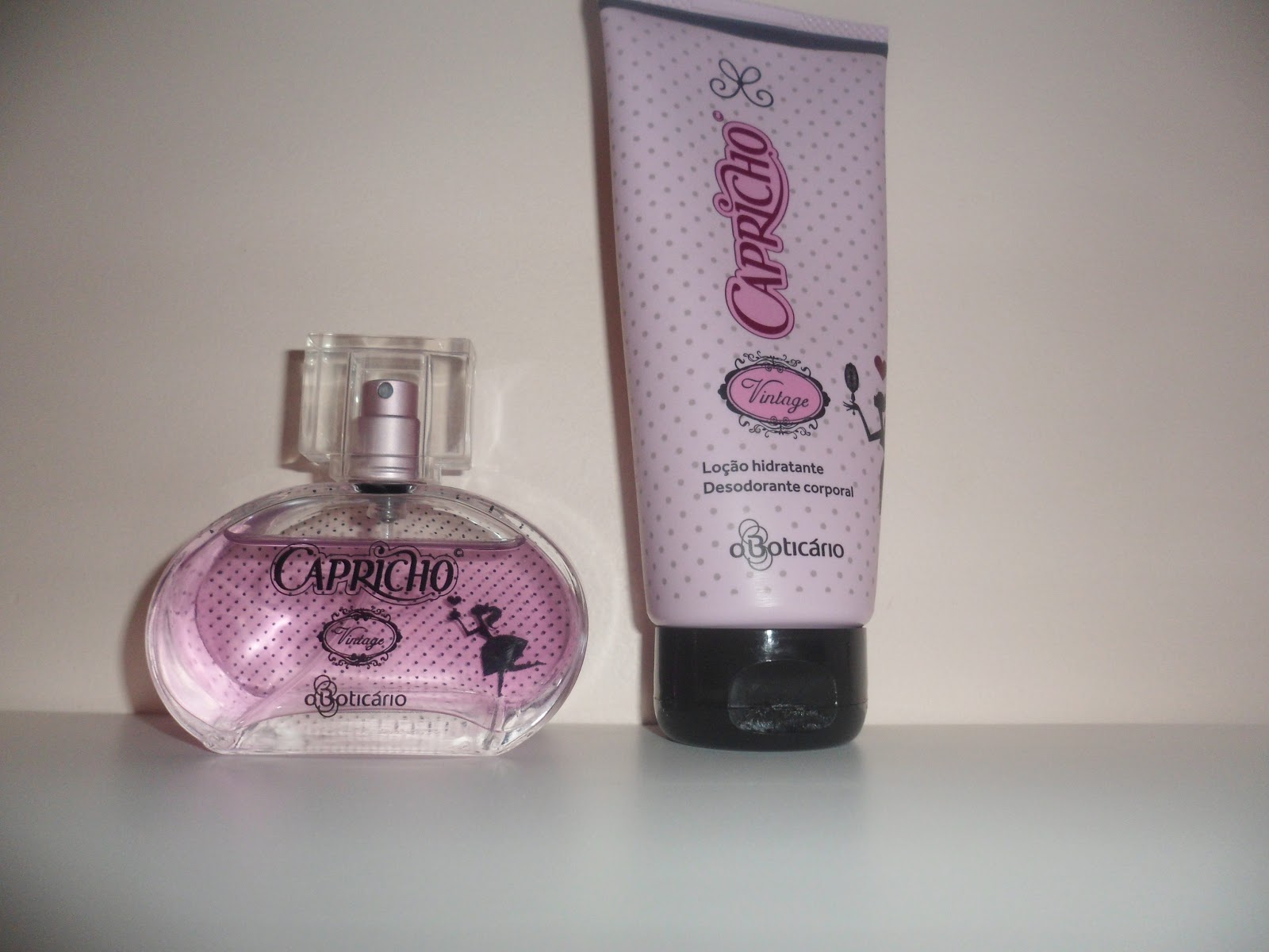 Hora de ficar bonita !: Testei : Perfume e Hidratante capricho vintage ...