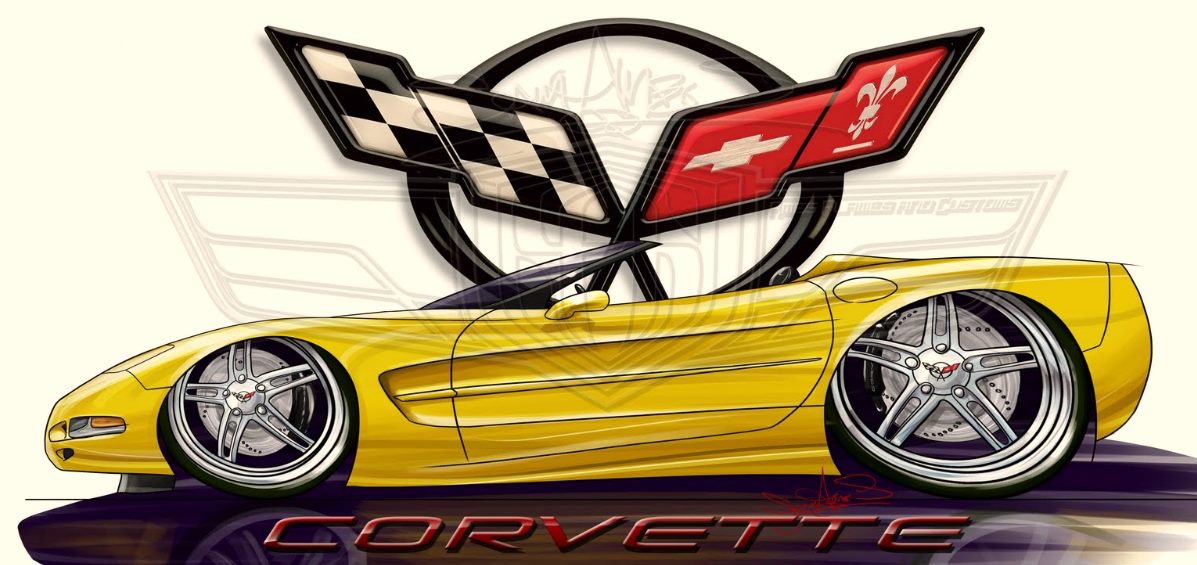 Corvette Brasil: Cartoon do C5