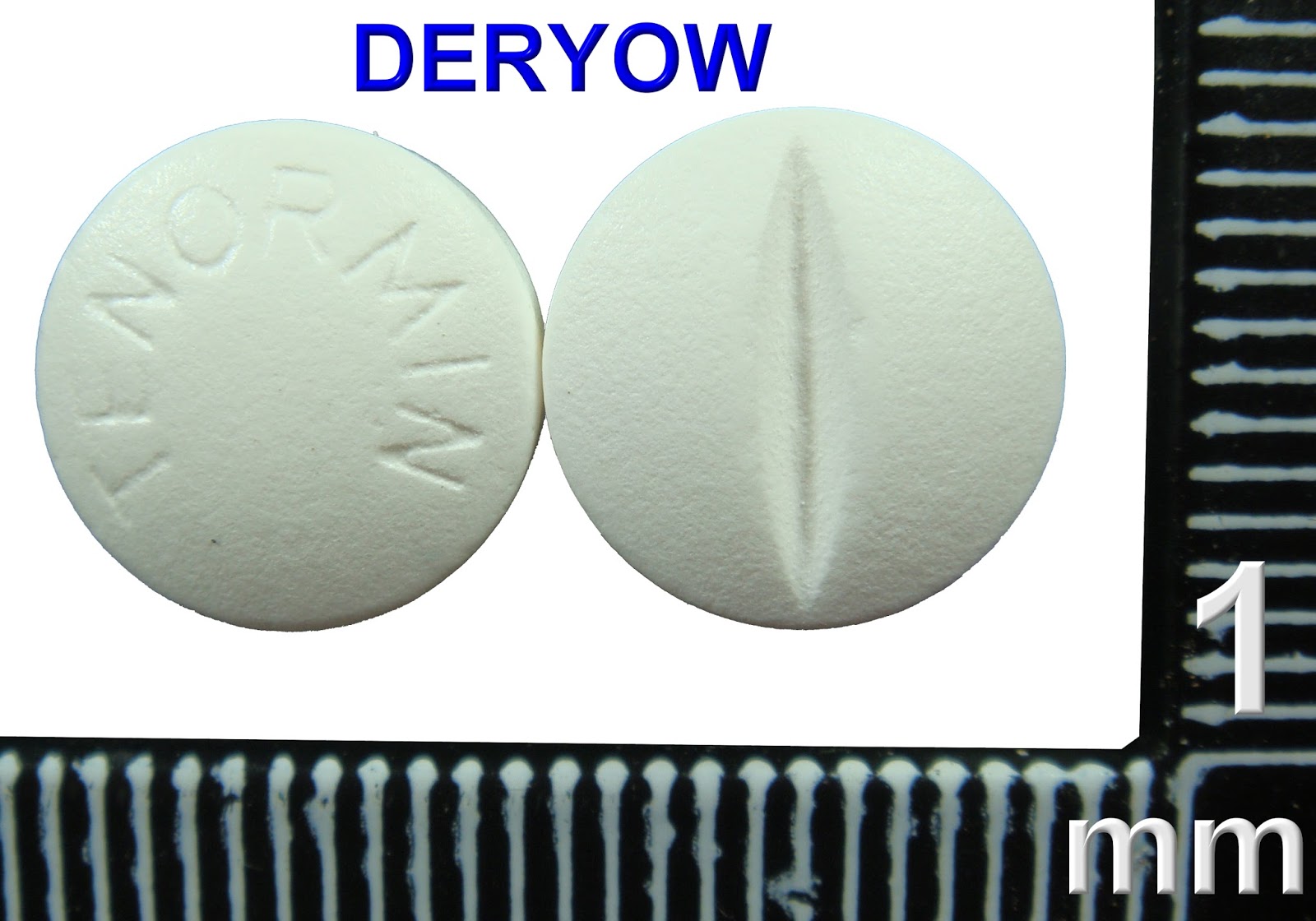 德佑藥局藥袋資訊暨藥品外觀分享: BC221591G0 TENORMIN 100mg TAB.〝阿斯特捷利康〞ATENOLOL 天諾敏錠 藥品 ...