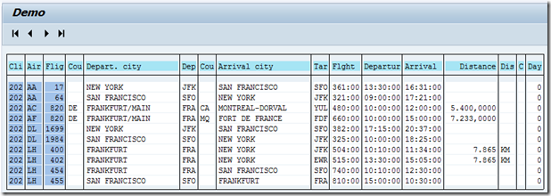 Alv Object Model Display Alv Table