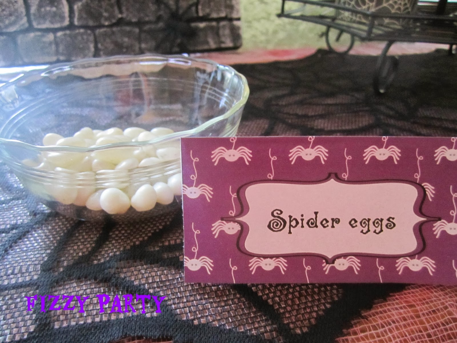 Fizzy Party: Spider Party Desserts