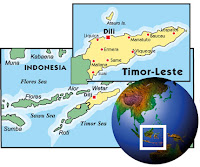 Maps & Districts Of East Timor Babadok Leste