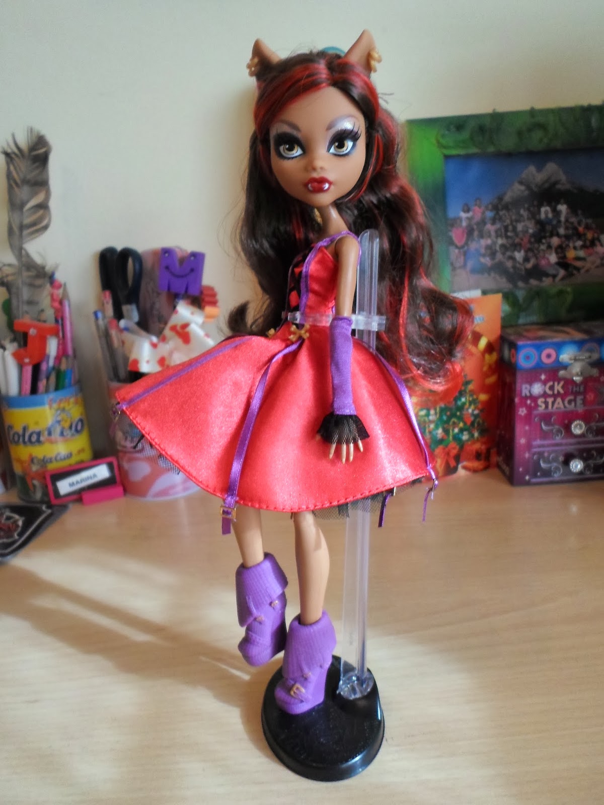 El rincón de mis muñecas: Monster High Clawdeen Wolf Caperucita Loba