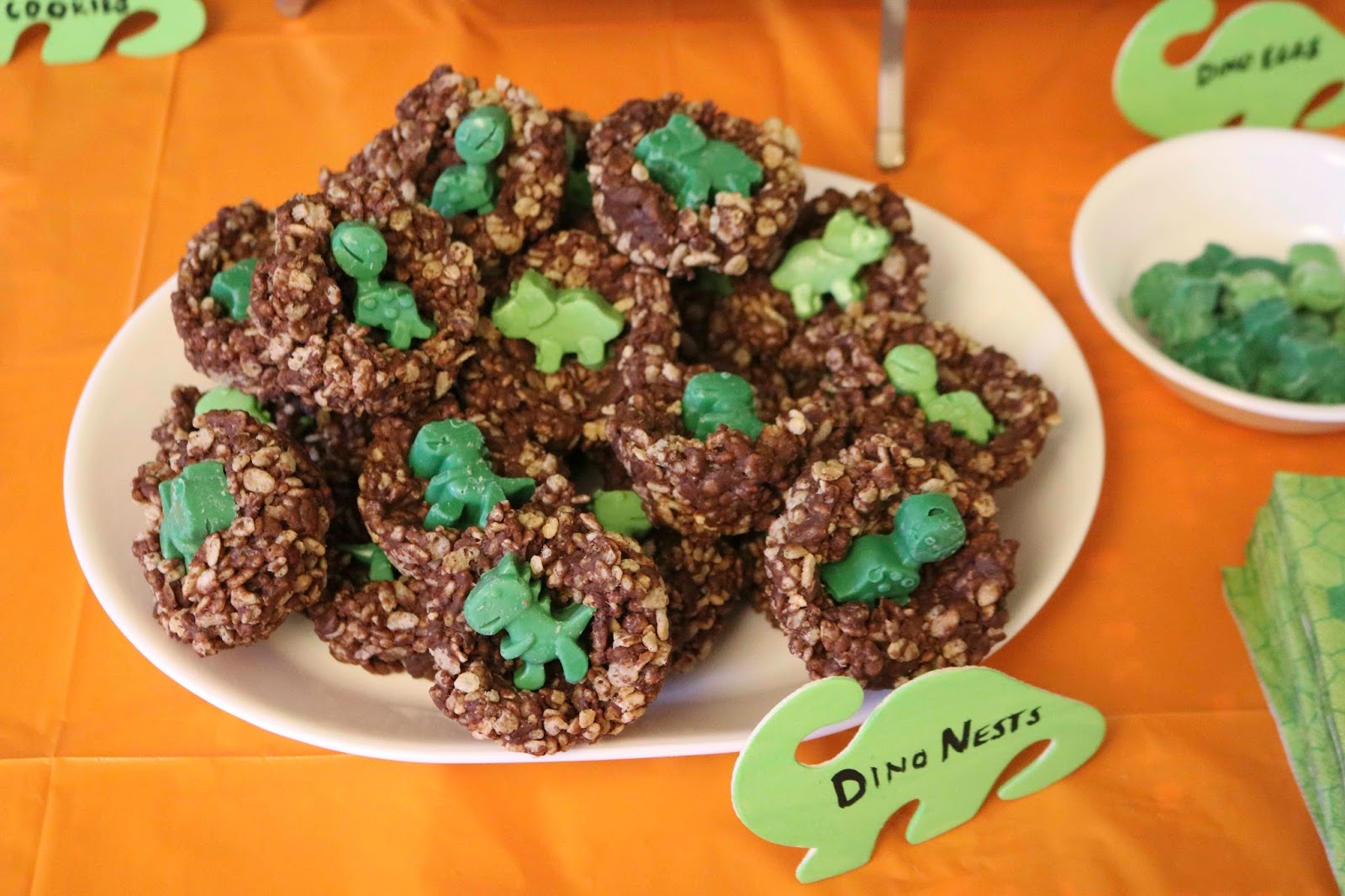 ChemKnits: Dinosaur Themed Food for a Dinosaur Birthday Party