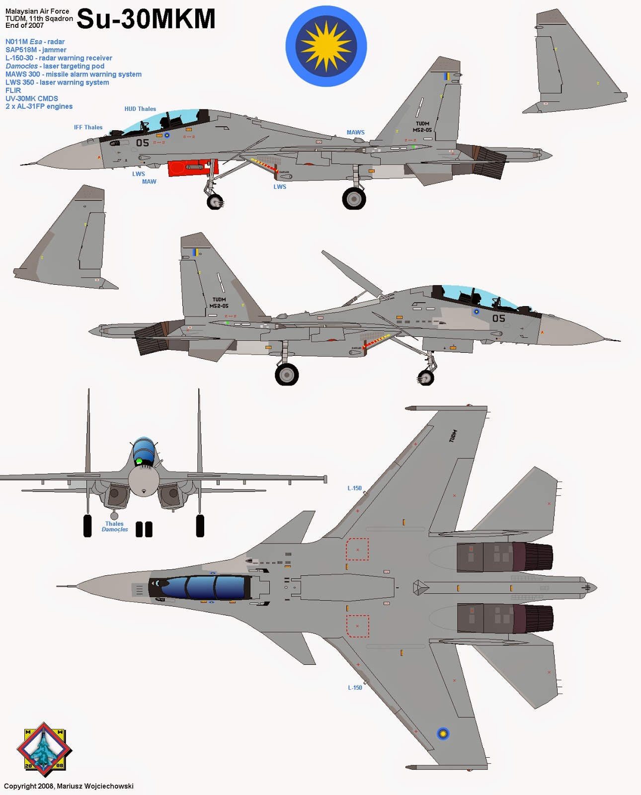 Nah Ambik Kau: SU-30 MKM JET PEJUANG MALAYSIA