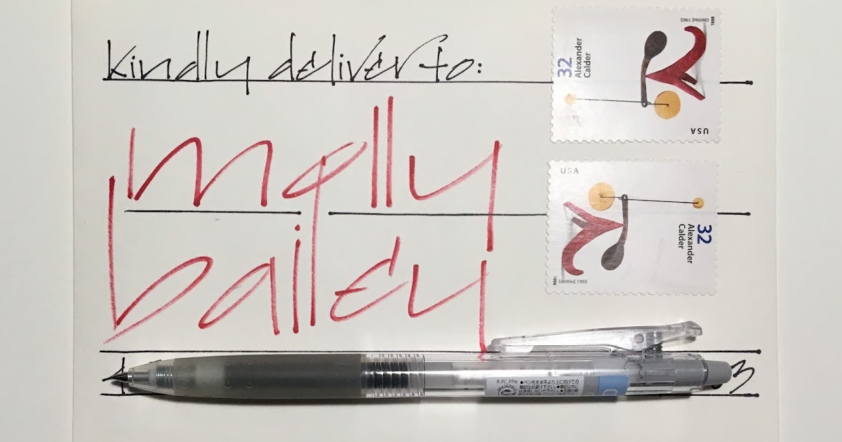 pushing the envelopes: Weaver Writing - March Exchange