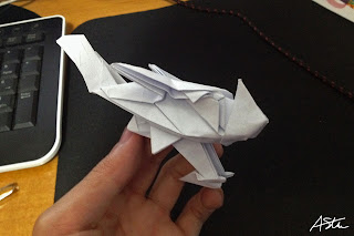 OrigamiSatsu: Alduin - The World Eater - Satoshi Kamiya (test-fold)