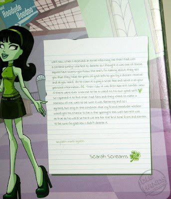 MI vida en monster high ♥: Las nuevas muñecaas de schara screams y el bodoo