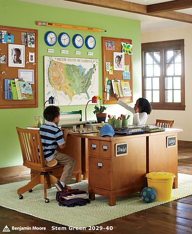 California To Carolina: An Organized Homework Space