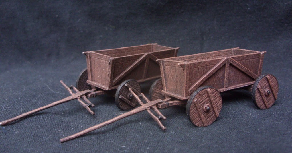 Paul´s Bods: Medieval double axle Transport wagon