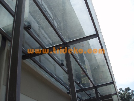 kanopi kaca, canopy kaca, spider kaca, atap kaca, canopy kaca spider ...