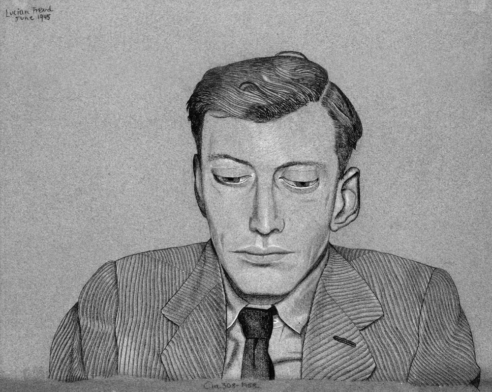 Raeburn's Ramblings: Lucian Freud Drawings at Acquavella