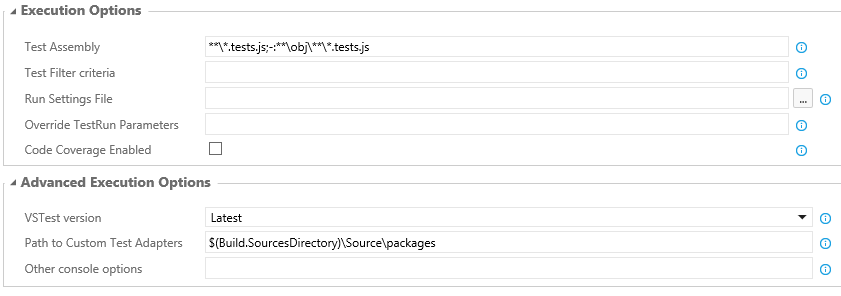 Dibran's blog: JavaScript Unit Testing in Visual Studio Team Services(VSO)