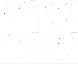 Dot to dot: Free printable Heart dot to dot drawing worksheet/activity ...