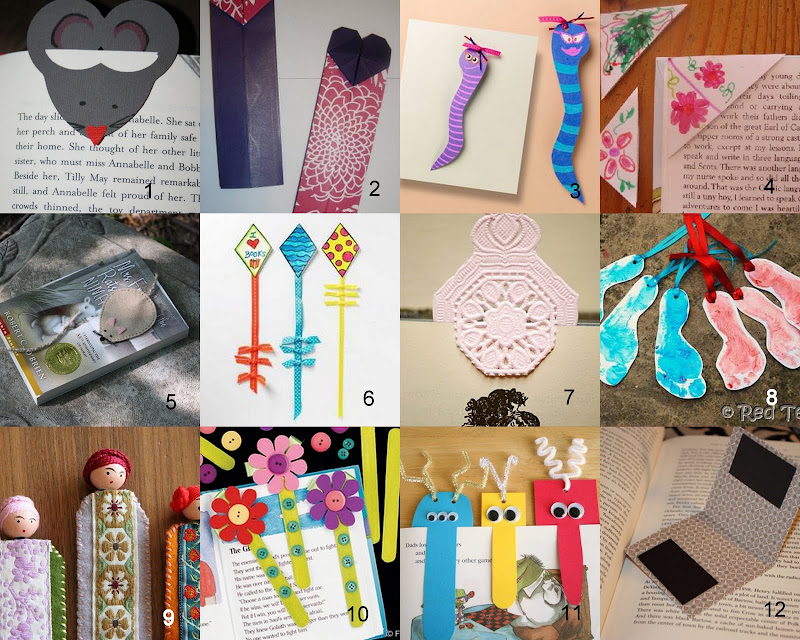 Having Fun at Home: Bookmark Craft Ideas