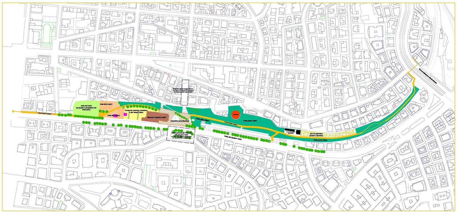 Gaetano Capone per il Municipio Roma XII: Area Ferroviaria 'Quattro ...