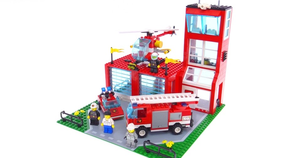 LEGO System Flame Fighters from 1994 reviewed! 6571