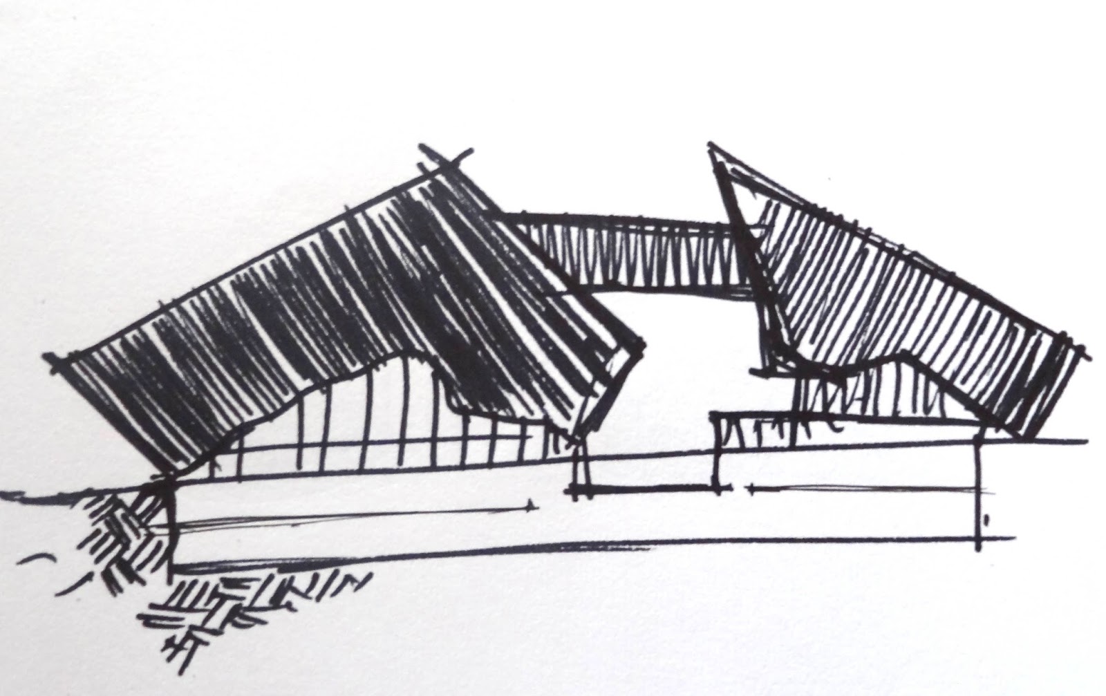 Architecture Concept Sketches 2013 part 2 | Dana Krystle's online portfolio