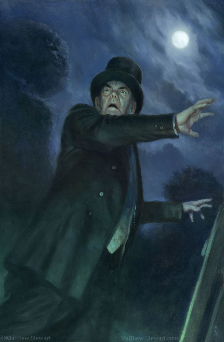 Matthew Stewart Illustration: The Hound of the Baskervilles