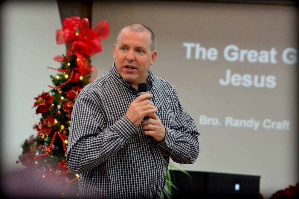 COGWC Men's Ministry: Bro. Randy Craft(The Great Gift Jesus)12-10-14