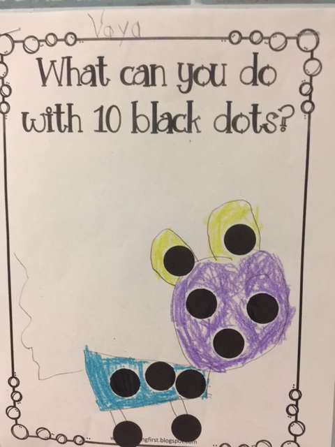 We Heart Being First!: Ten Black Dots Book Extension