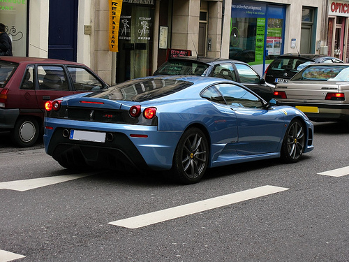 Sports Carz Centre: ferrari f430 scuderia blue