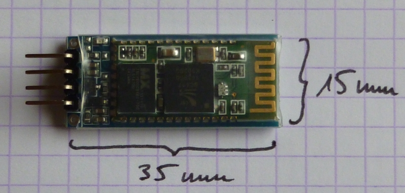 Hart gelötet!: JY-MCU Bluetooth Modul am Arduino Hart gelötet!: JY-MCU Bluetooth Modul am Arduino