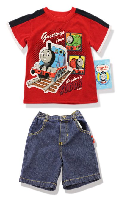 Thomas and Friends: Thomas and Friends set shirts with jeans