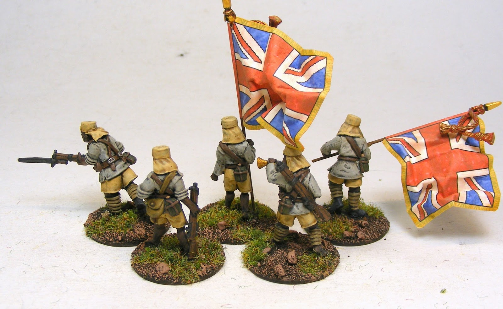 Evil Bob's Miniature Painting: 28mm WWI British from Brigade Games
