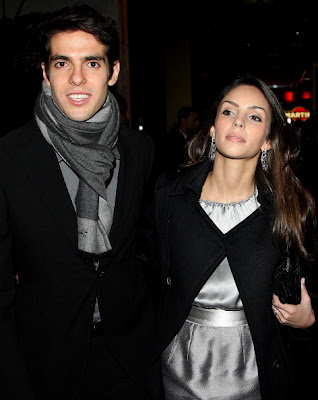 Sports Super Stars: Kaka with Wife Photo 2012