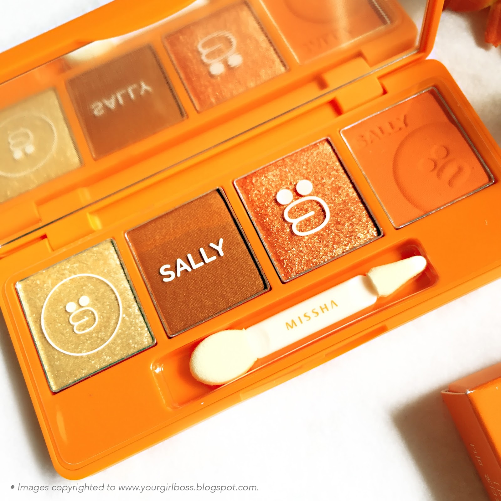 Missha - Line Friend's Sally Eye Color Studio Mini Palette Review ...