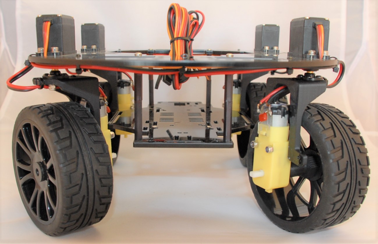 Andromina robot V.2.0: Arduino, ruedas grandes y robots. El robot 4x4 ...