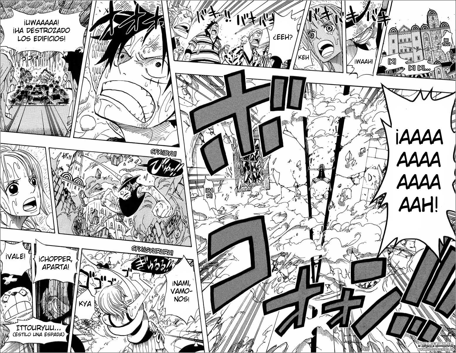 One Piece Manga Capitulo 363. Aqua Laguna ~ ParaisoGrandLine