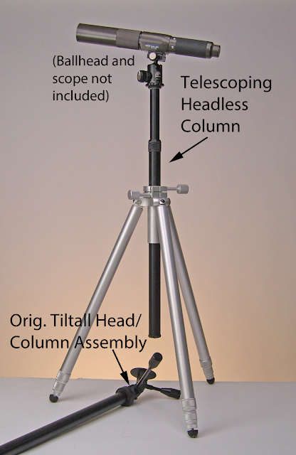 Tiltall Tripod Support: Tiltallsupport's Telescoping Headless Column
