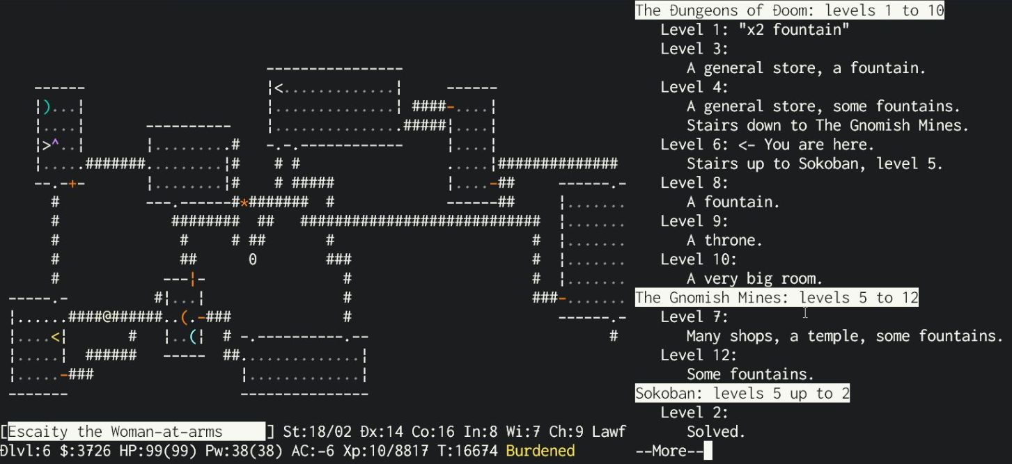 [Junethack 2018] xNethackに挑戦 ⑥ 倉庫番に再挑戦