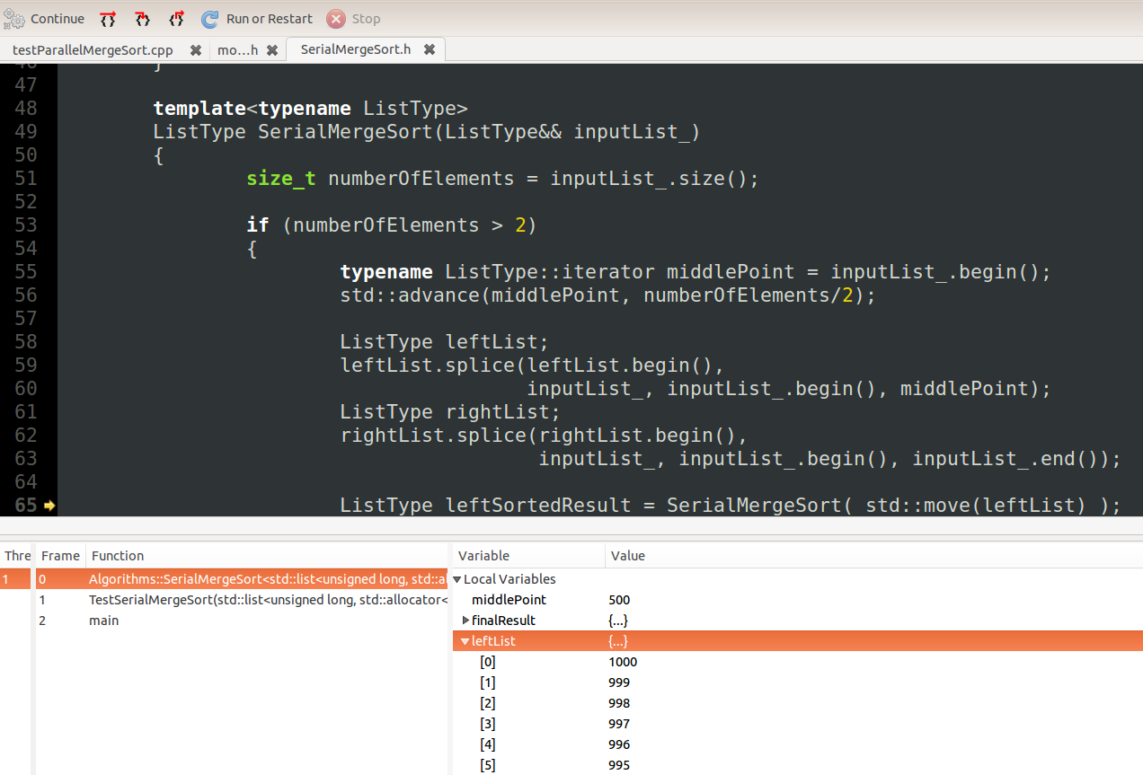 A Physicist who programs: Nemiver - A wonderful tool for tracing code ...