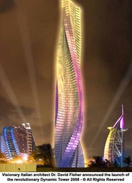 Dynamic Tower, Dubai, UAE - FUTURISTIC ARCHITECTURE