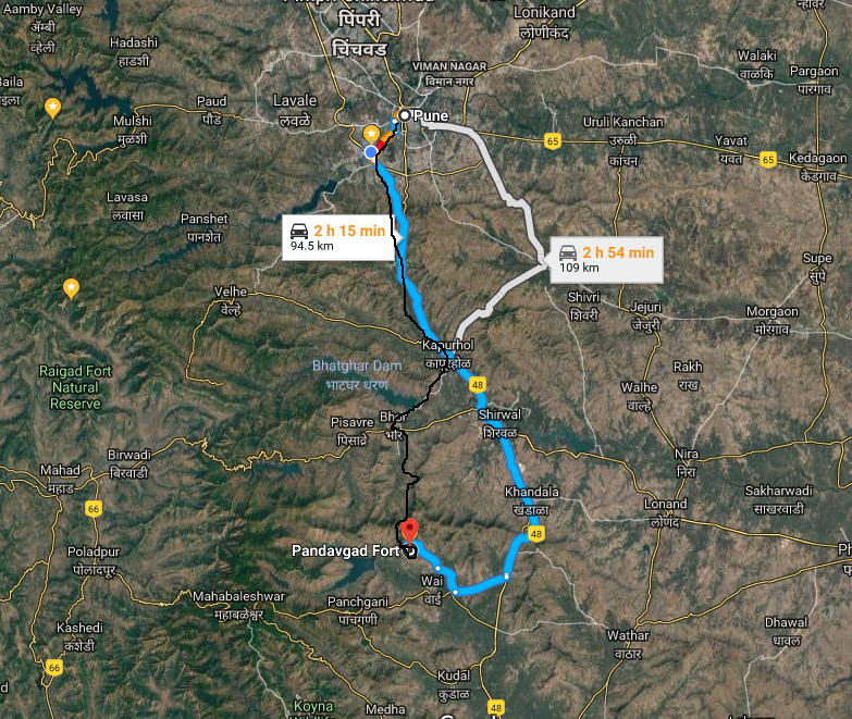 Treks in Sahyadri: Pandavgad Fort Trek