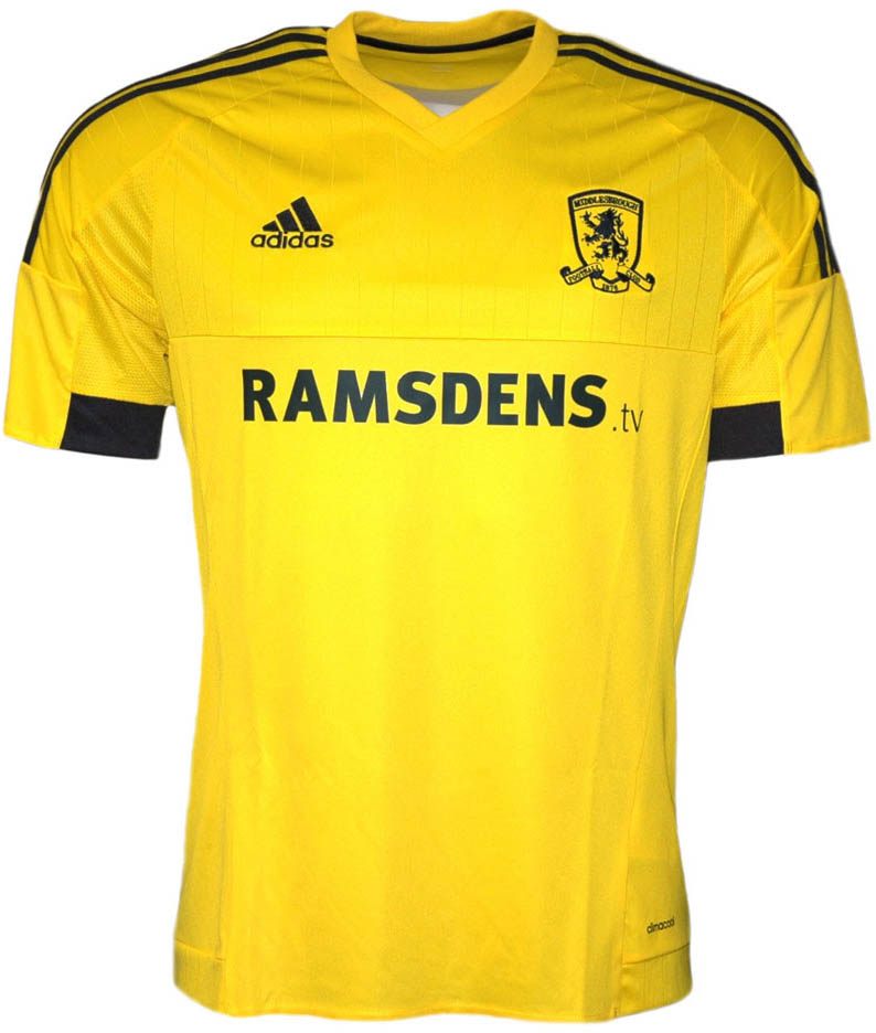 Middlesbrough 15-16 Kits Released - Footy Headlines