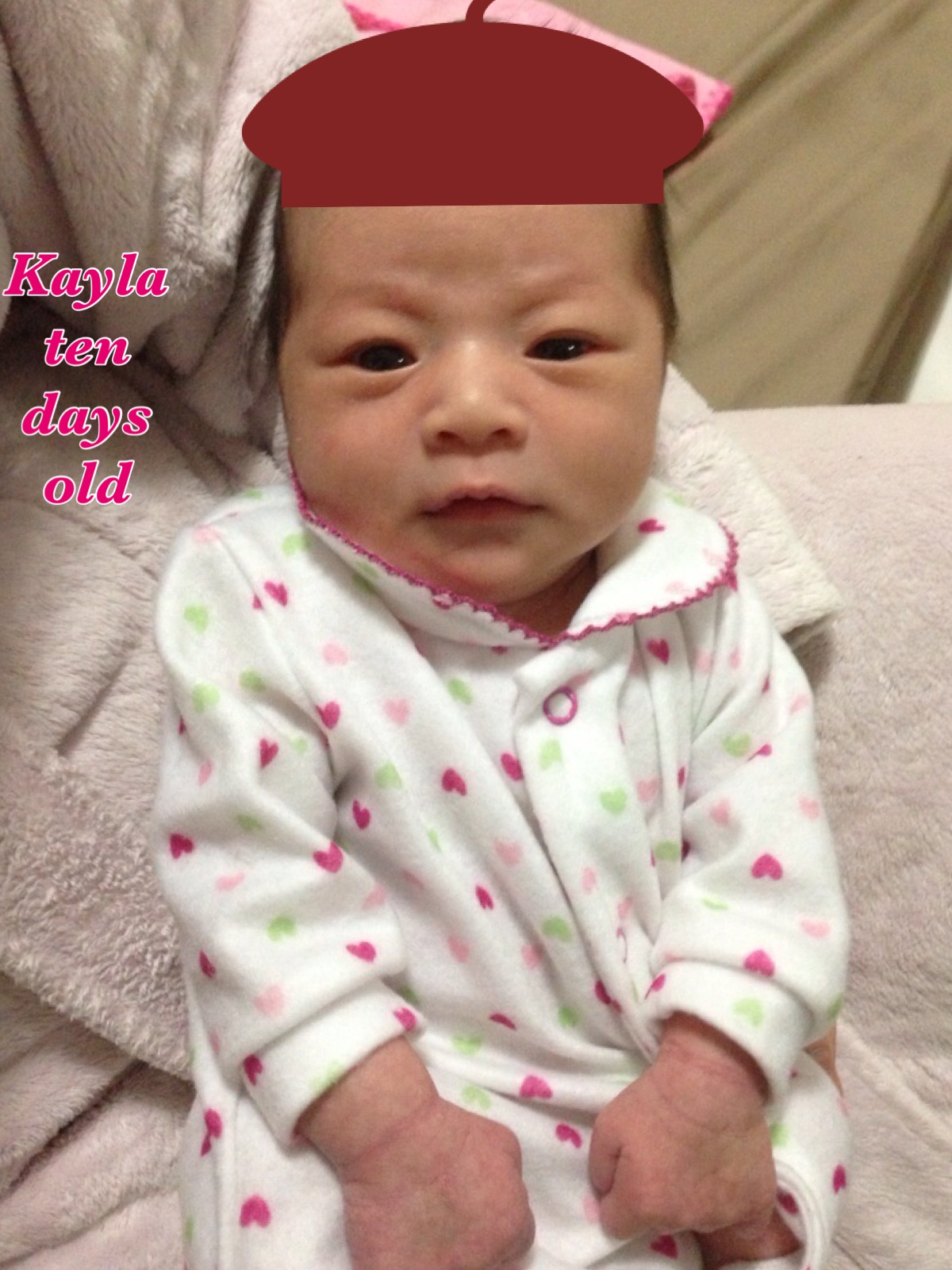* May the Year of the Snake, 2013 bring baby Kayla Good Health, Good ...
